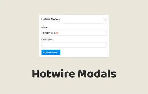 Hotwire Modals | Drifting Ruby