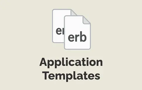 Application Templates Drifting Ruby