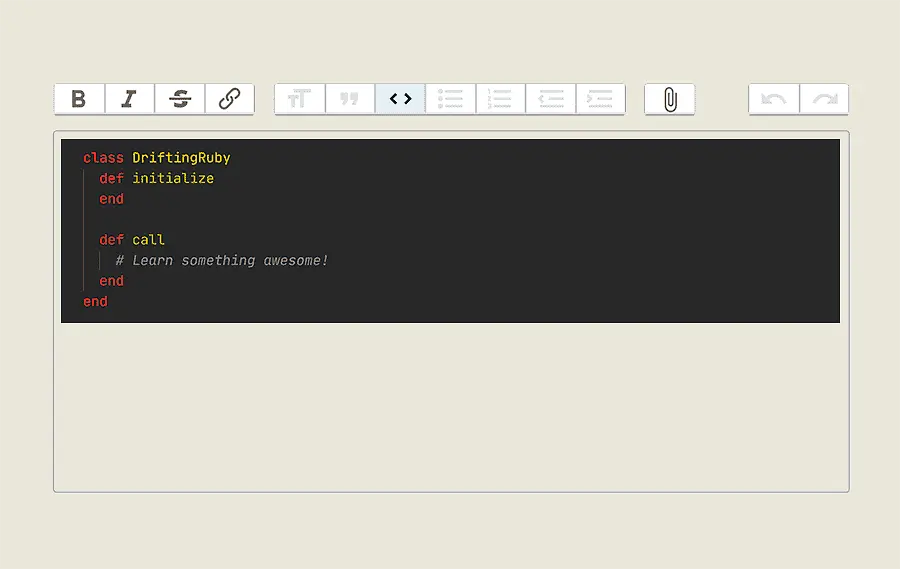 Action Text | Drifting Ruby