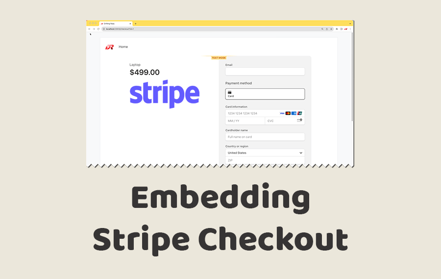 Embedding Stripe Checkout | Drifting Ruby