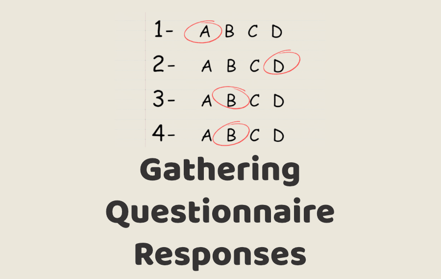 Gathering Questionnaire Responses Drifting Ruby