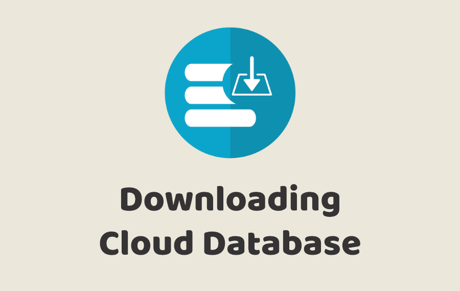 Downloading Cloud Database Drifting Ruby 