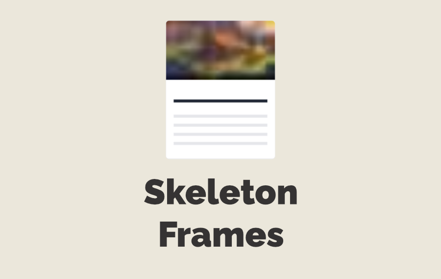 Skeleton Frames | Drifting Ruby